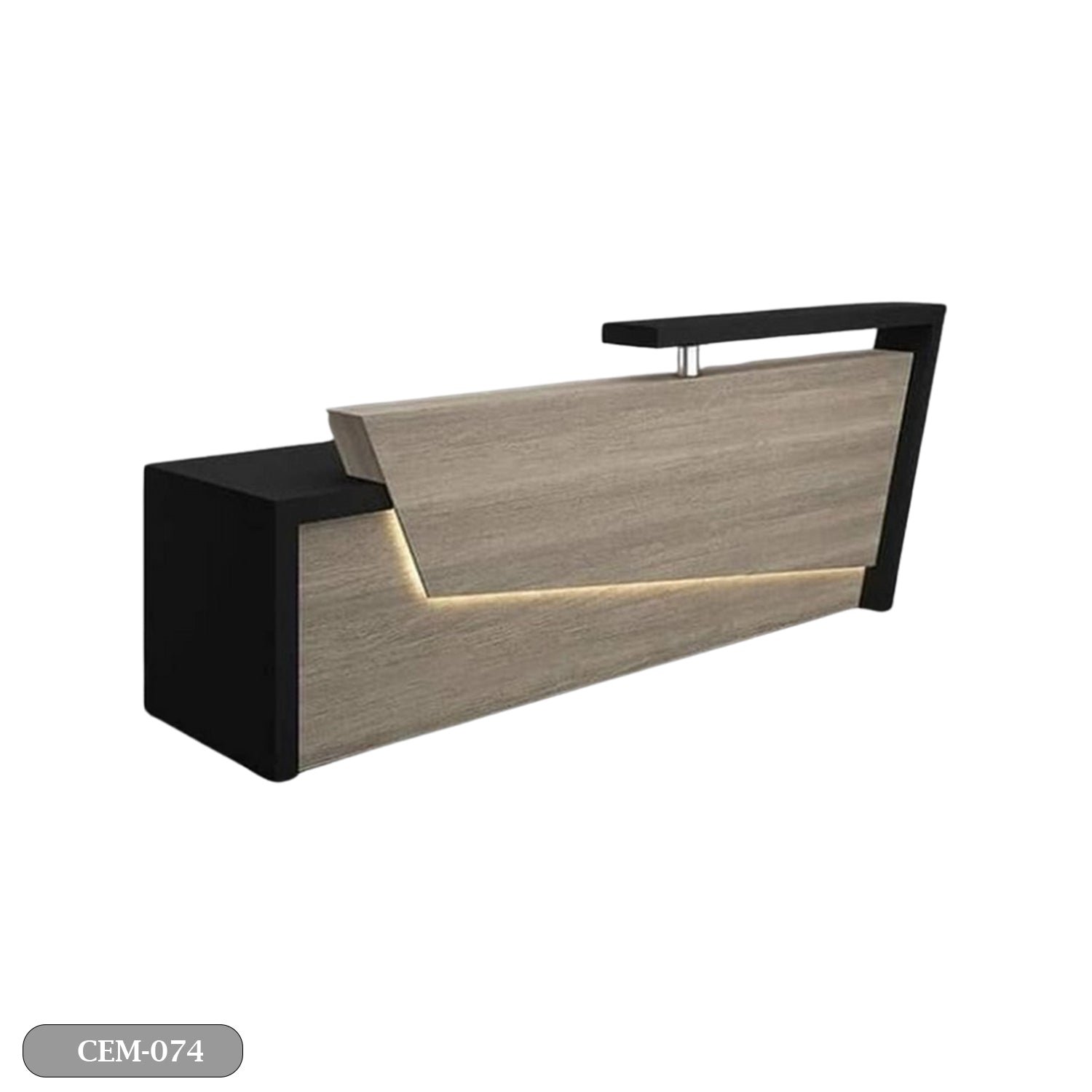 Reception desk – Reception Counter – Spanish MDF wood – CEM-074 ...