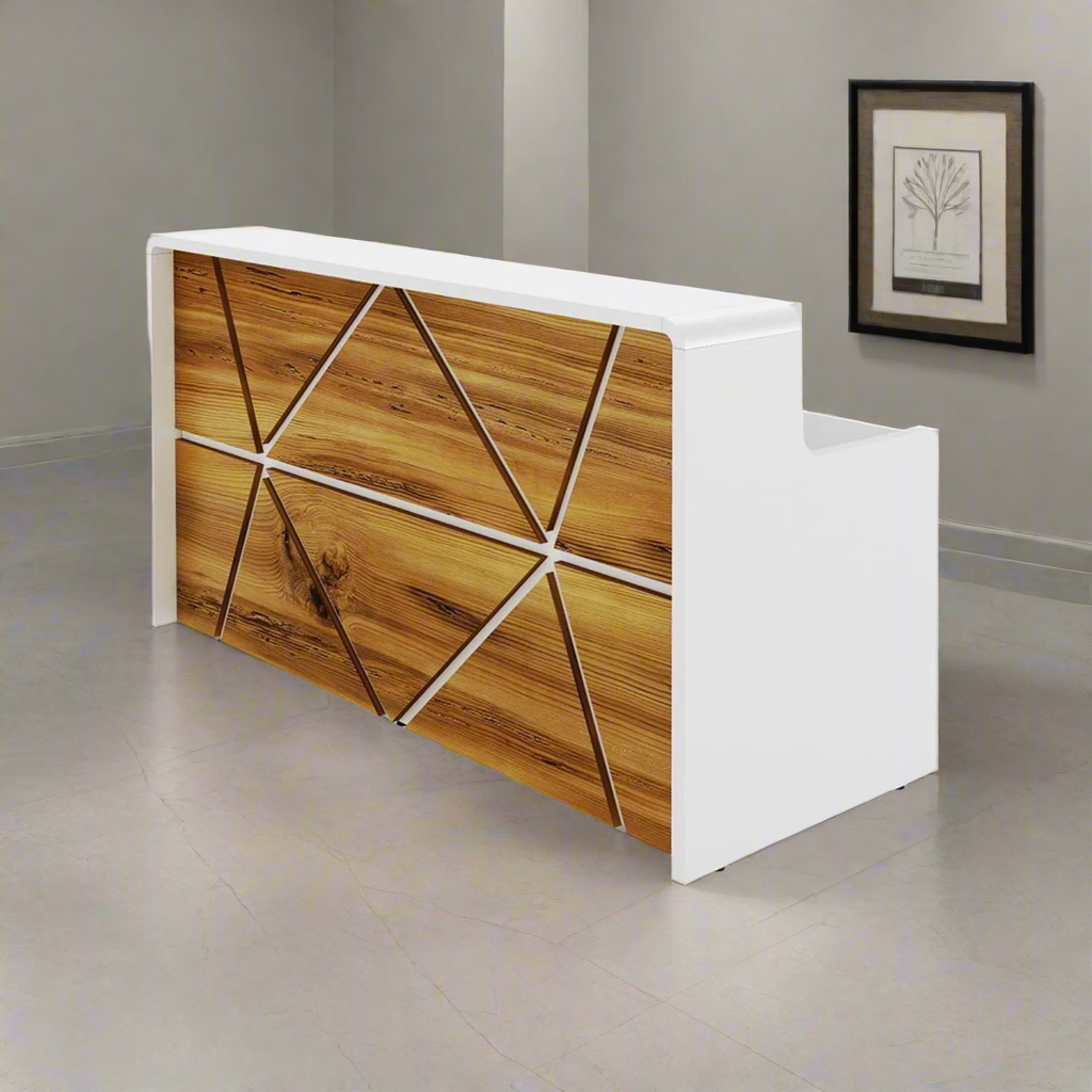Reception desk – Reception Counter – Spanish MDF wood – CEM-088 ...