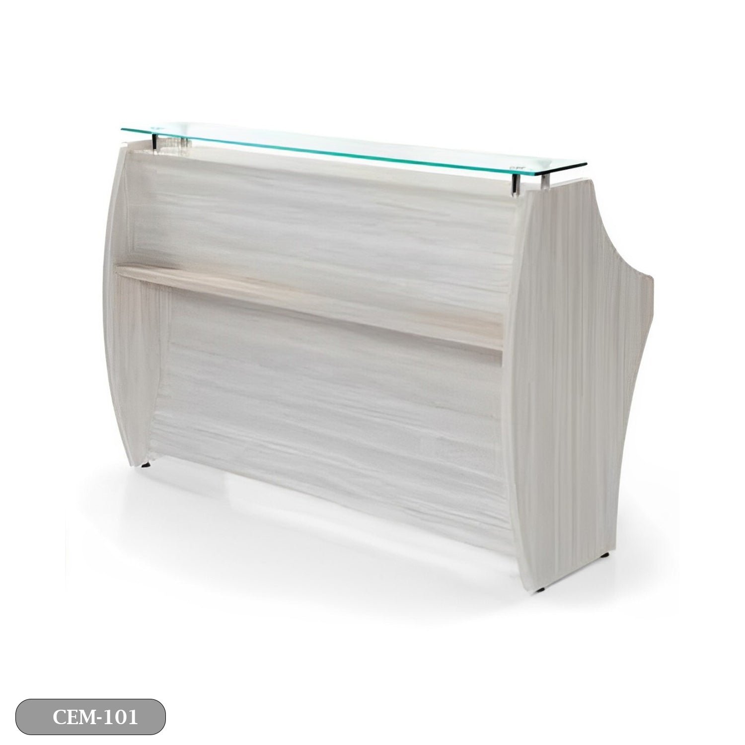 Reception desk – Reception Counter – Spanish MDF wood – CEM-101 ...