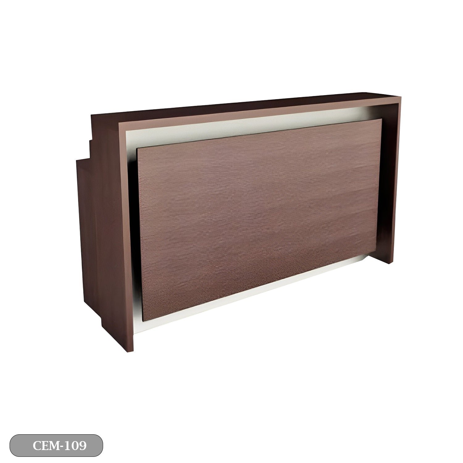 Reception desk – Reception Counter – Spanish MDF wood – CEM-109 ...