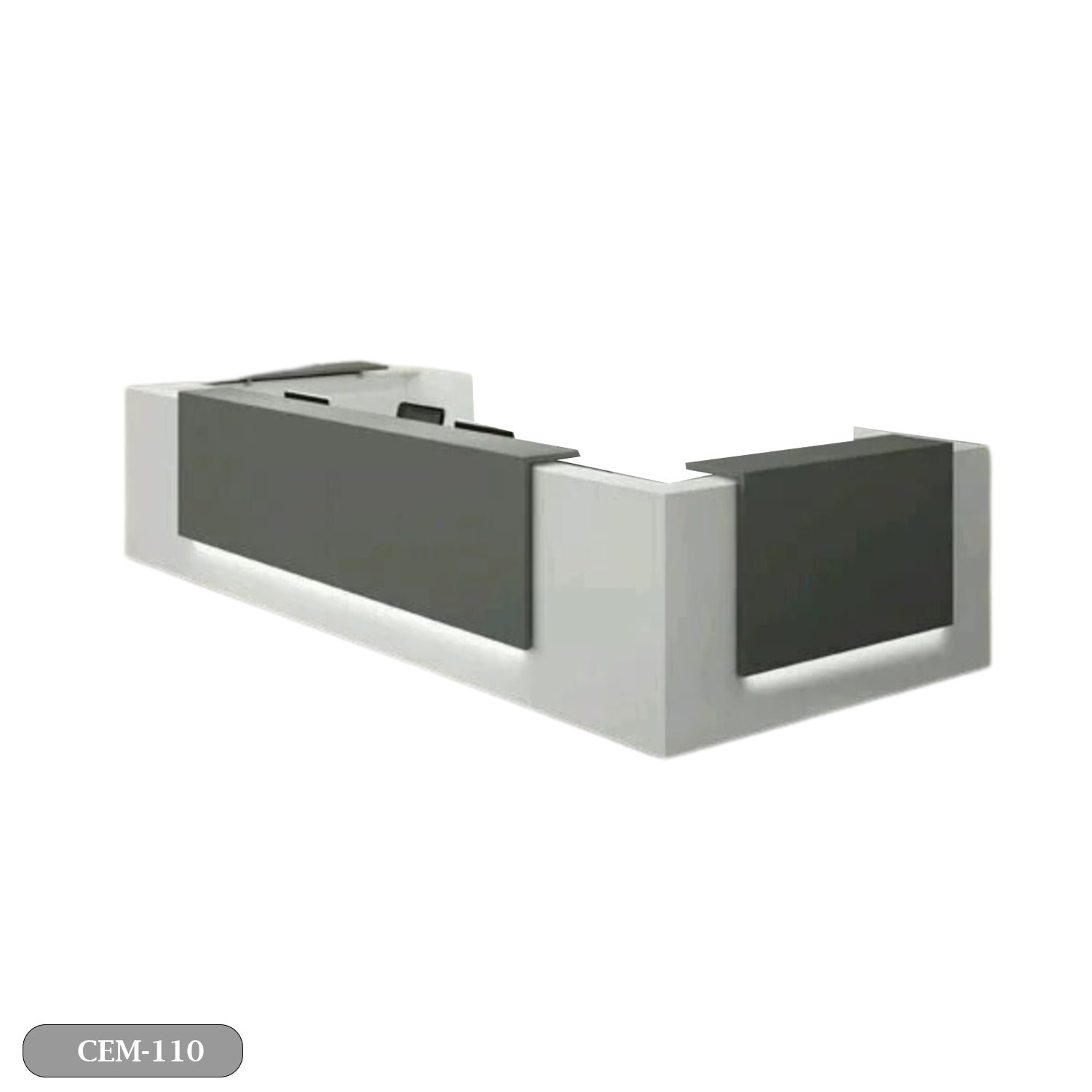Reception desk – Reception Counter – Spanish MDF wood – CEM-110 ...