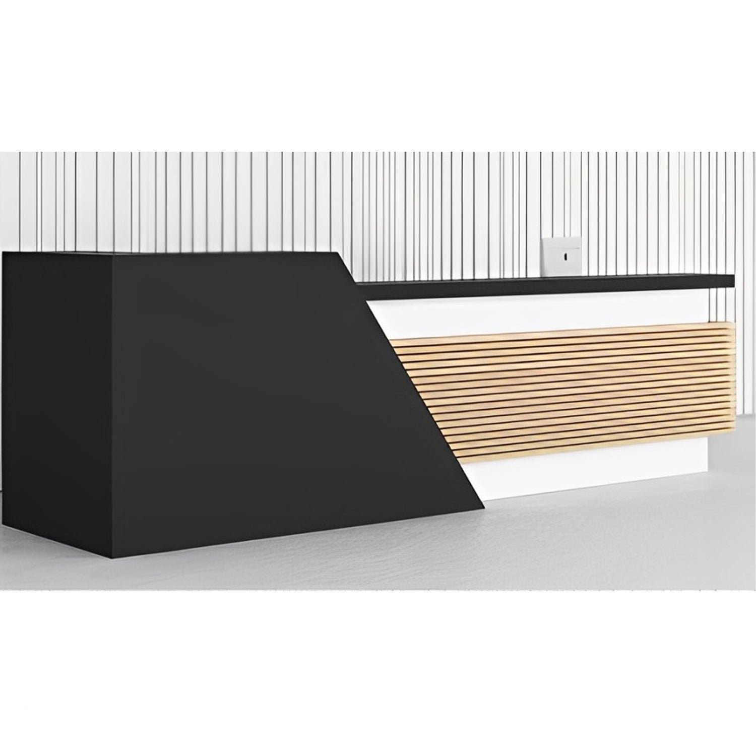Reception desk – Reception Counter – Spanish MDF wood – CEM-113 ...