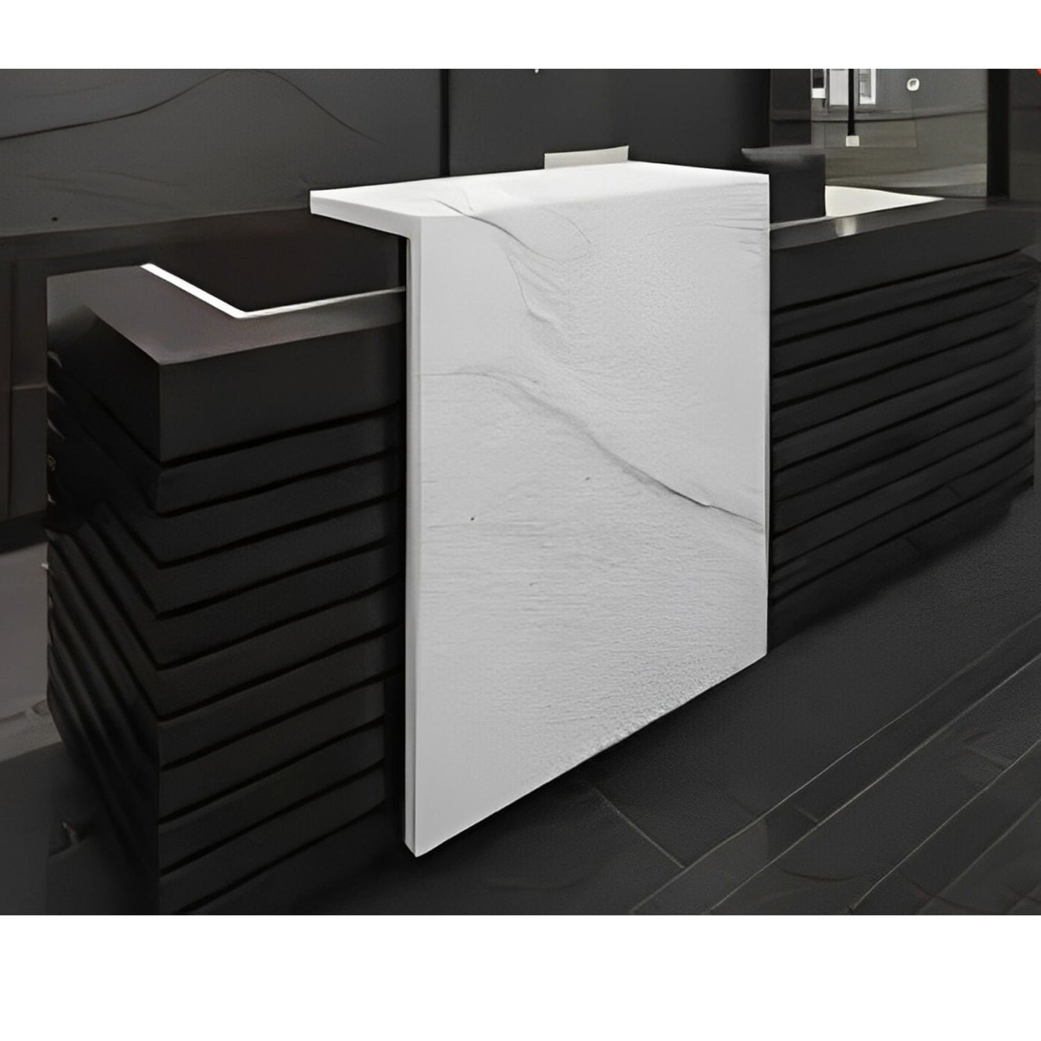 Reception desk – Reception Counter – Spanish MDF wood – CEM-115 ...