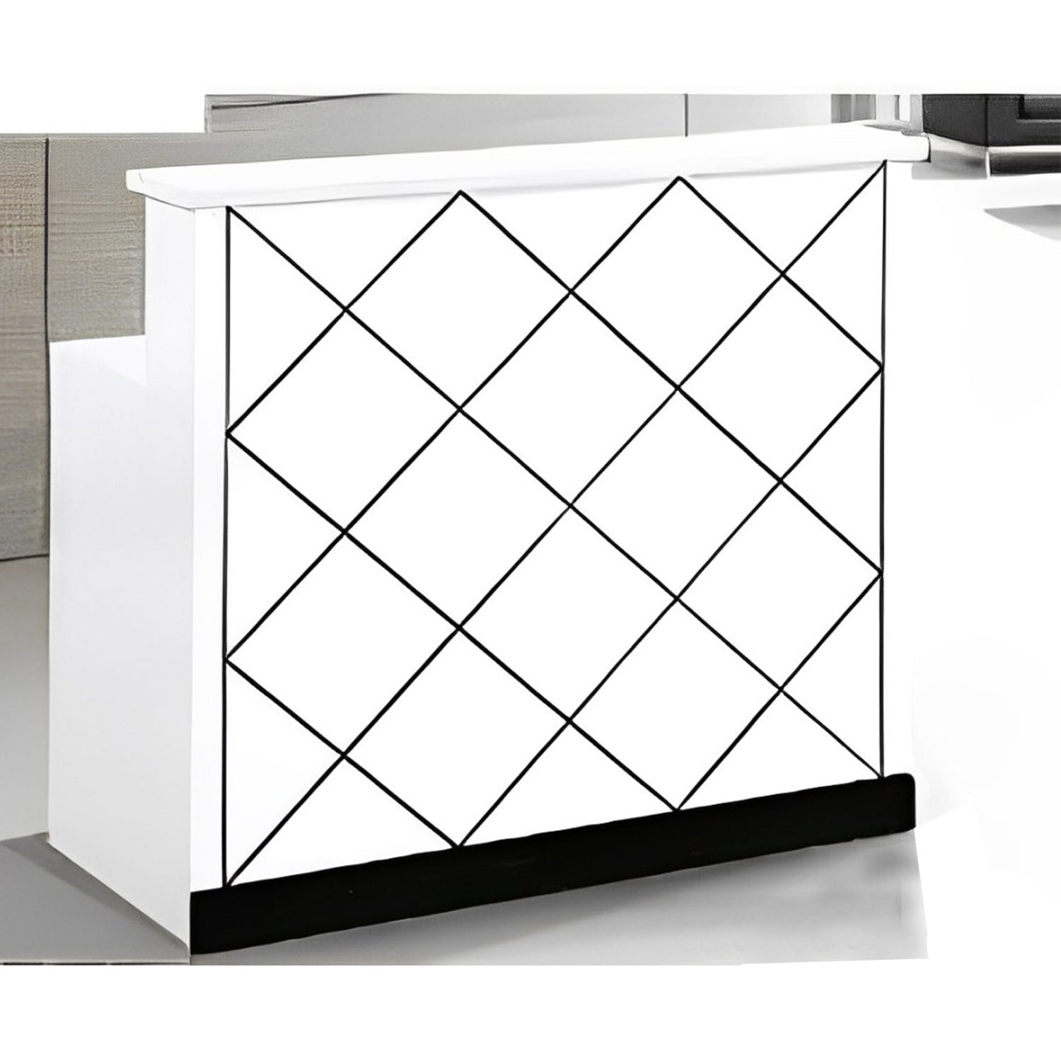 Reception desk – Reception Counter – Spanish MDF wood – CEM-118 ...