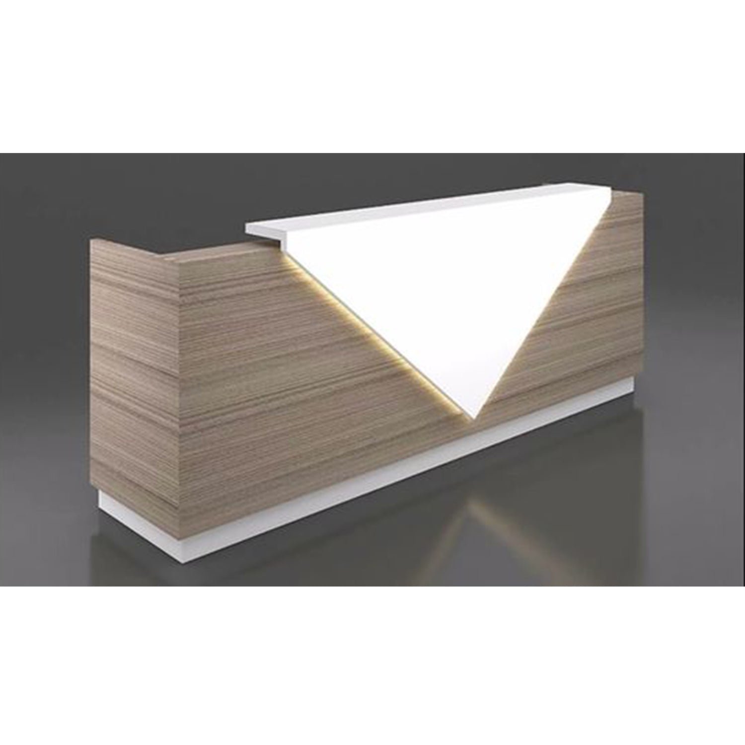 Reception desk – Reception Counter – Spanish MDF wood – CEM-120 ...